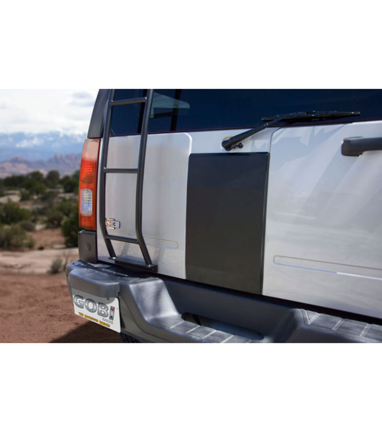 GOBI Hummer H3 Rear Ladder - Driver Side - With Spare Tire