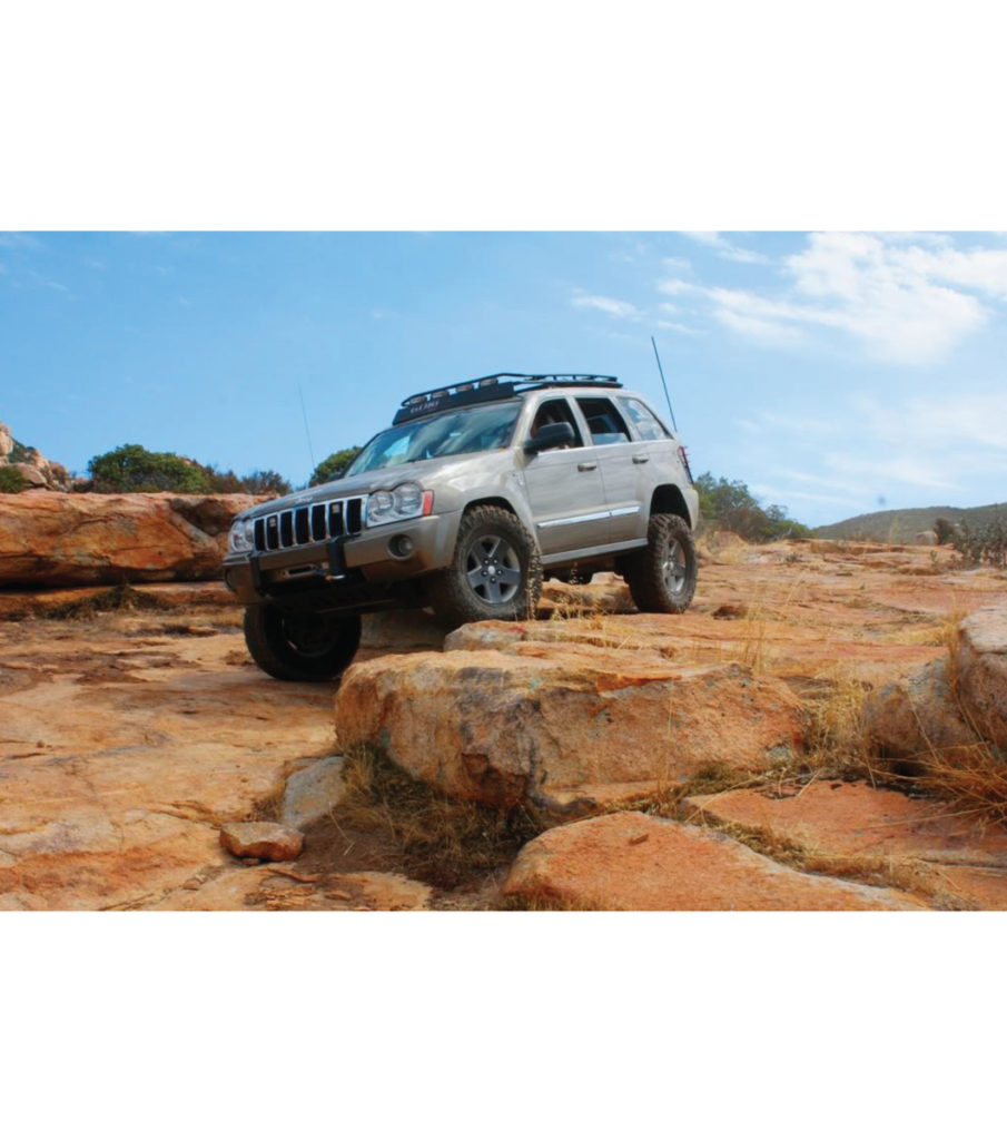 GOBI Jeep Grand Cherokee WK Stealth Rack Multi-Light Setup