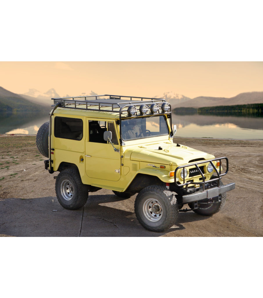 GOBI Toyota FJ40 Ranger Rack Multi-Light LED Setup