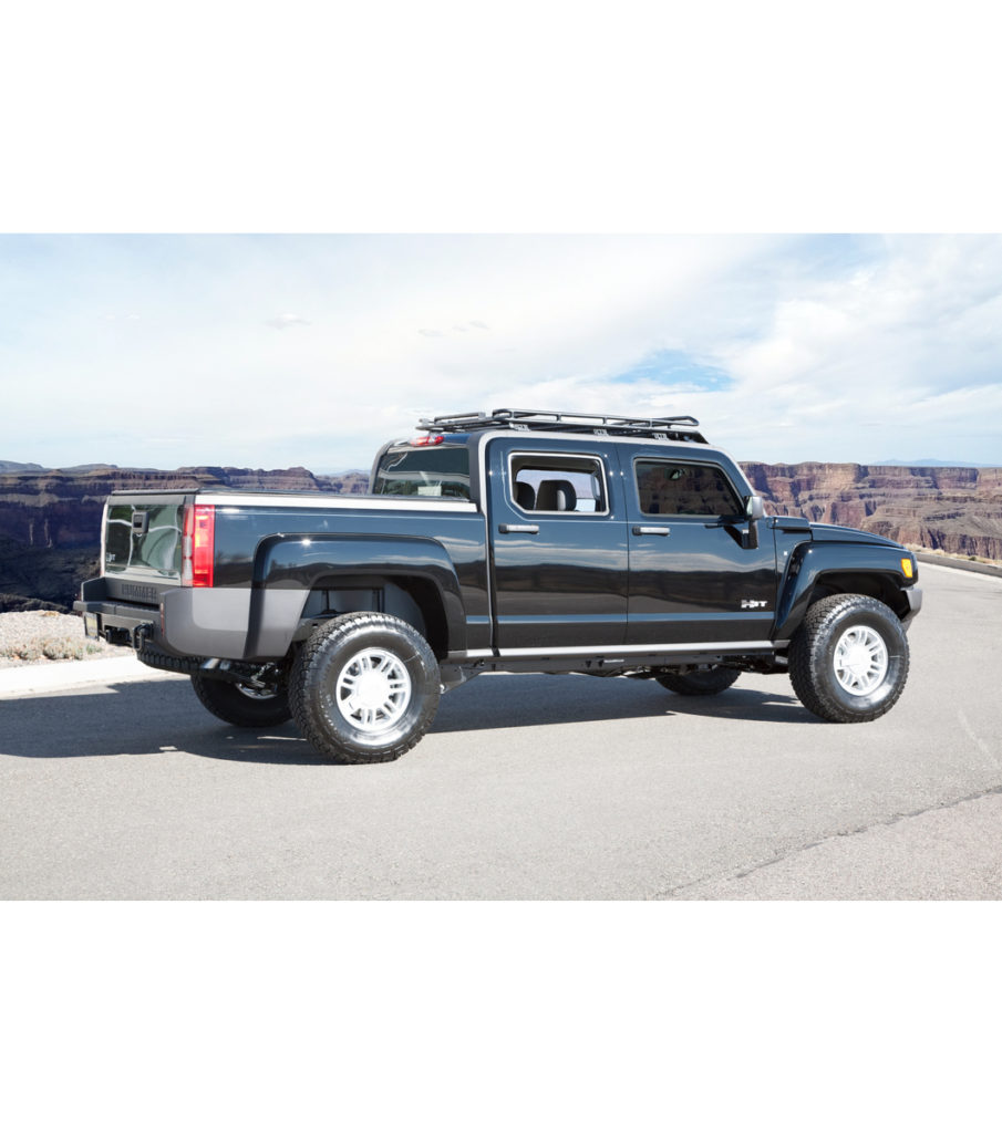 GOBI Hummer H3T Stealth Rack No Sunroof Multi-Light Setup