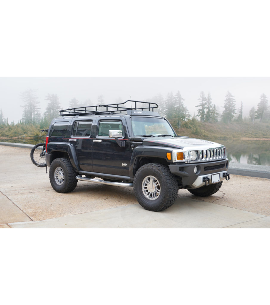 GOBI Hummer H3 Ranger Rack With Sunroof Multi-Light Setup