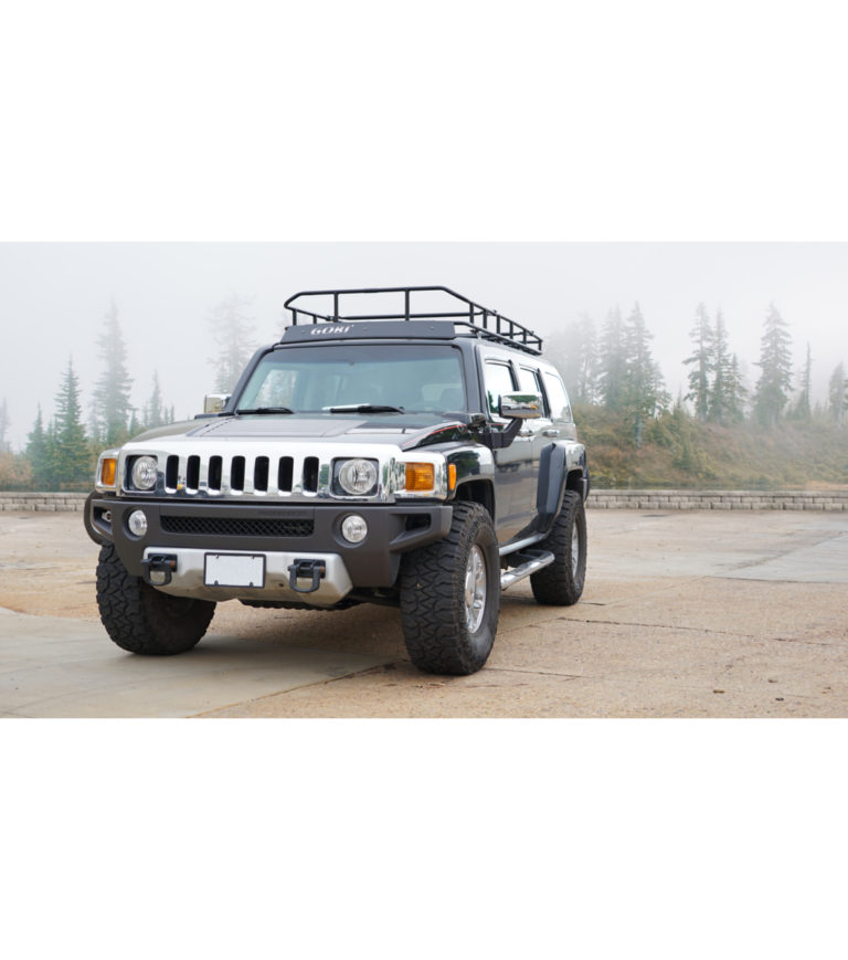 GOBI Hummer H3 Ranger Rack With Sunroof Multi-Light Setup
