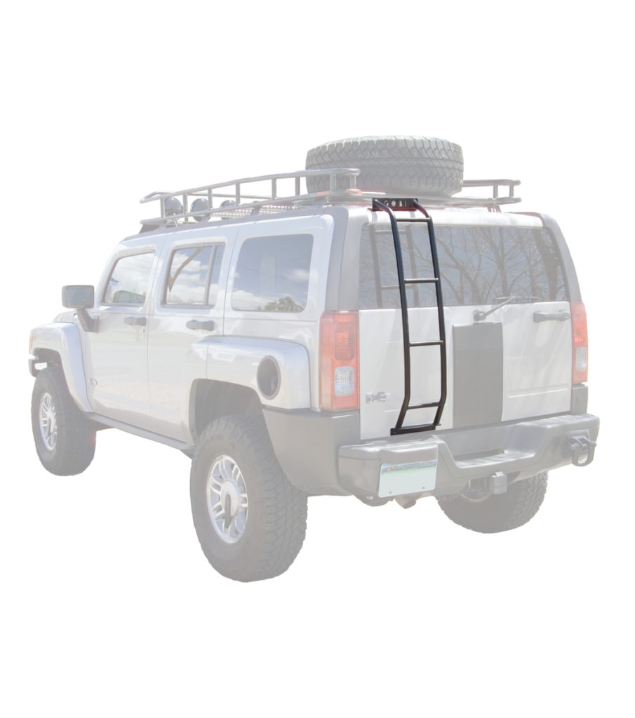 GOBI Hummer H3 Rear Ladder - Driver Side - No Spare Tire