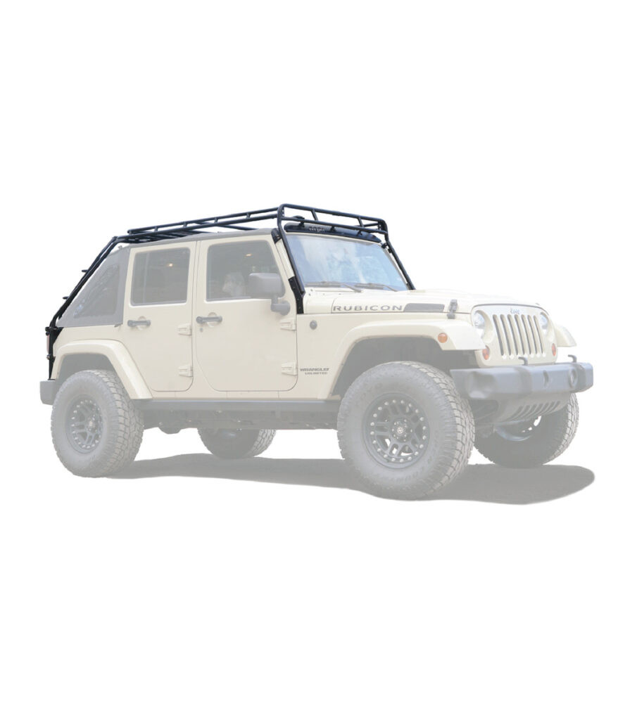 GOBI Jeep JKU45 4Door Stealth Rack Multi-Light & 50" LED Setup