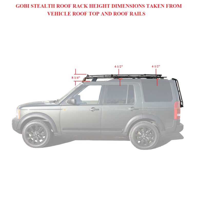 Land Rover LR4 Stealth Rack With Sunroof Multi-Light Setup | GOBI