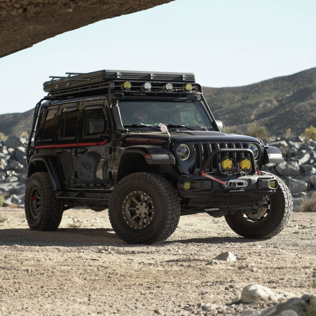 GOBI Jeep JKU 4Door Stealth Rack Multi-Light/ 50" LED Setup