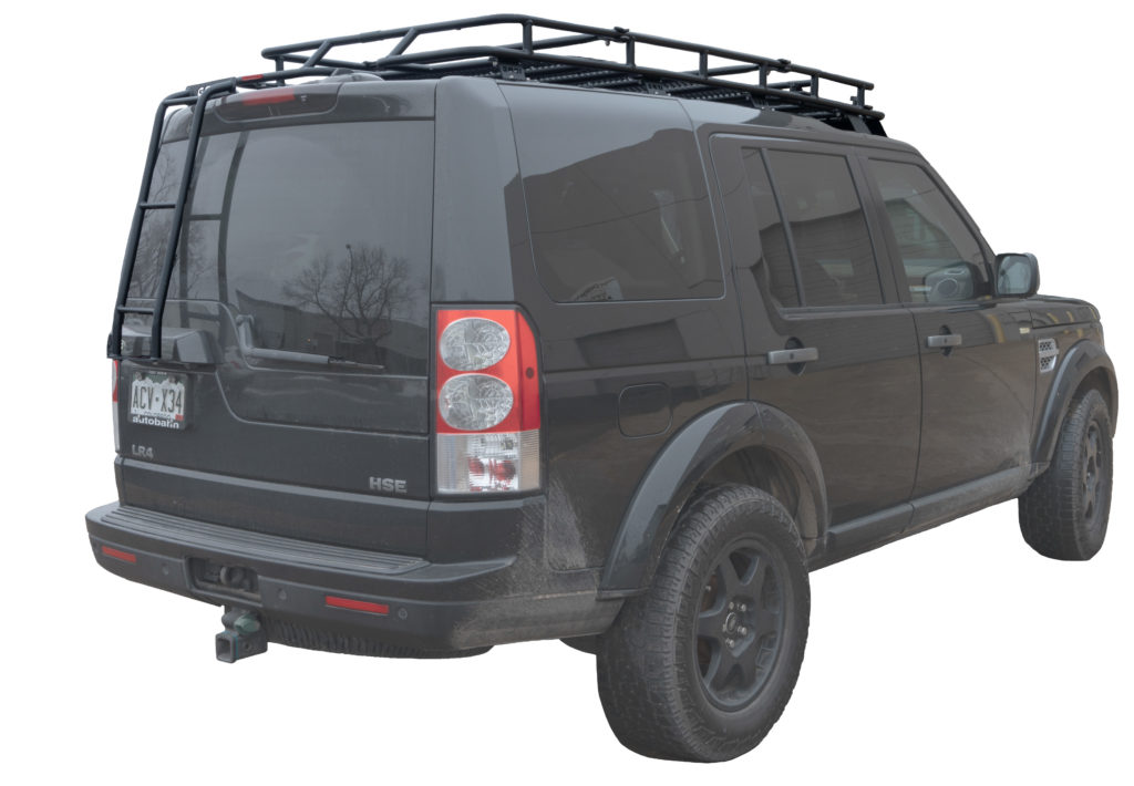 GOBI Land Rover LR4 Ranger Rack With Sunroof Multi-Light Setup