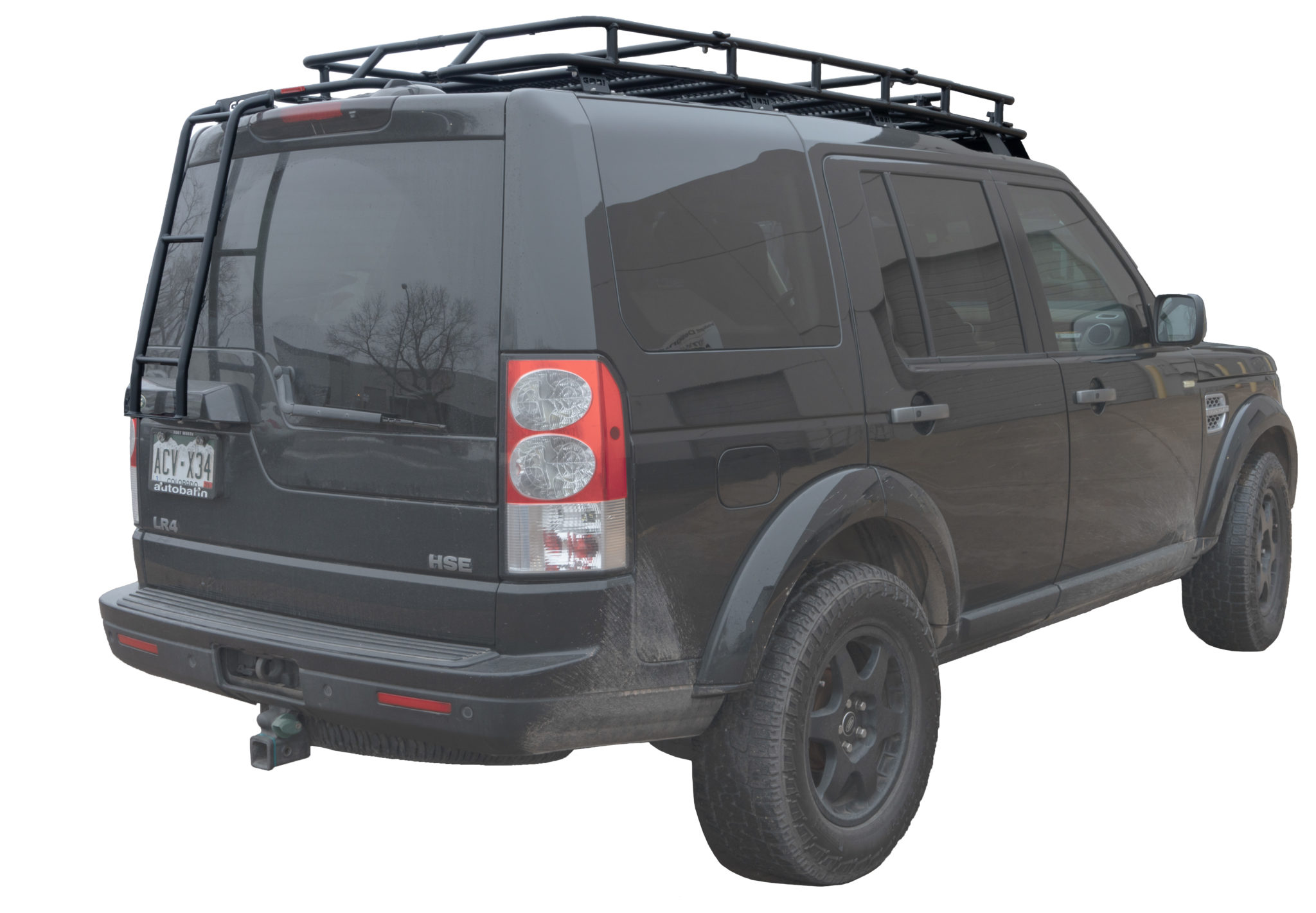 GOBI Land Rover LR4 Ranger Rack With Sunroof Multi-Light Setup