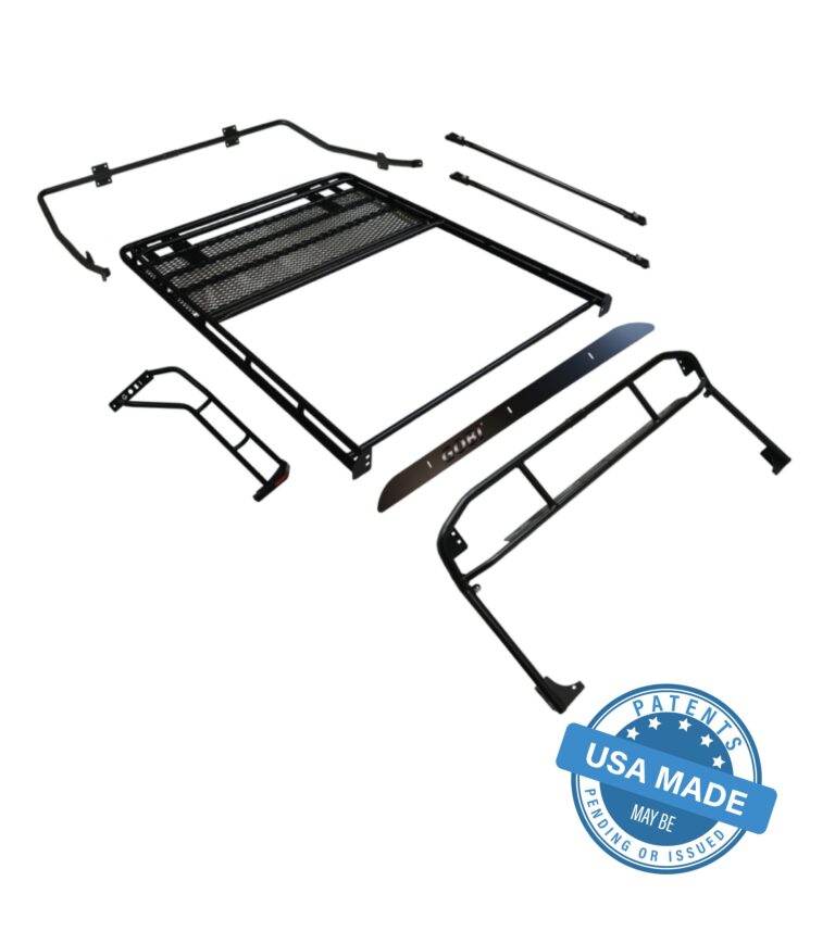 GOBI Jeep TJ Ranger Rack Multi-Light Setup With Sunroof