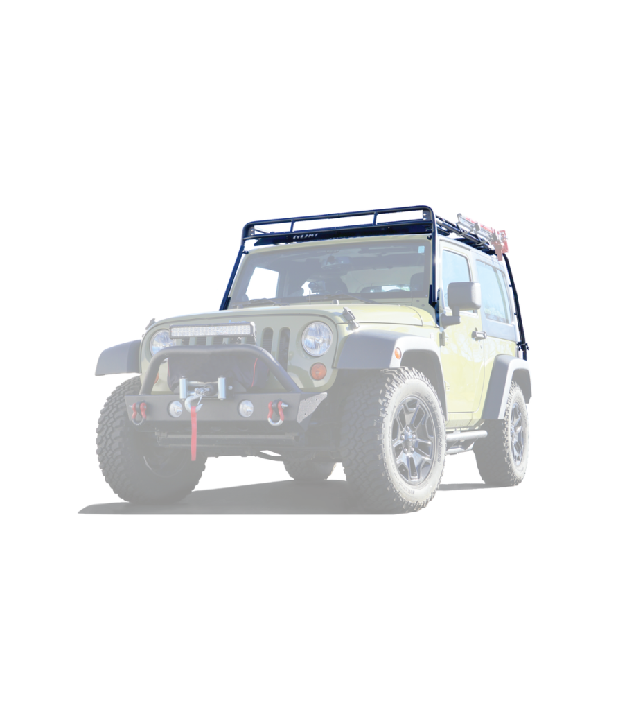 GOBI Jeep JK 2Door Stealth Rack Multi-Light & 50" LED Setup