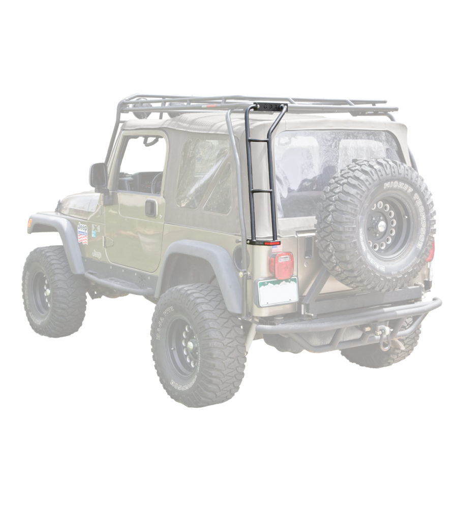 Jeep TJ/TJU Wrangler Rear Ladder - Driver Side | GOBI Racks