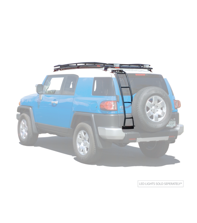 GOBI Toyota FJ Stealth Rack Multi-Light Setup No Sunroof