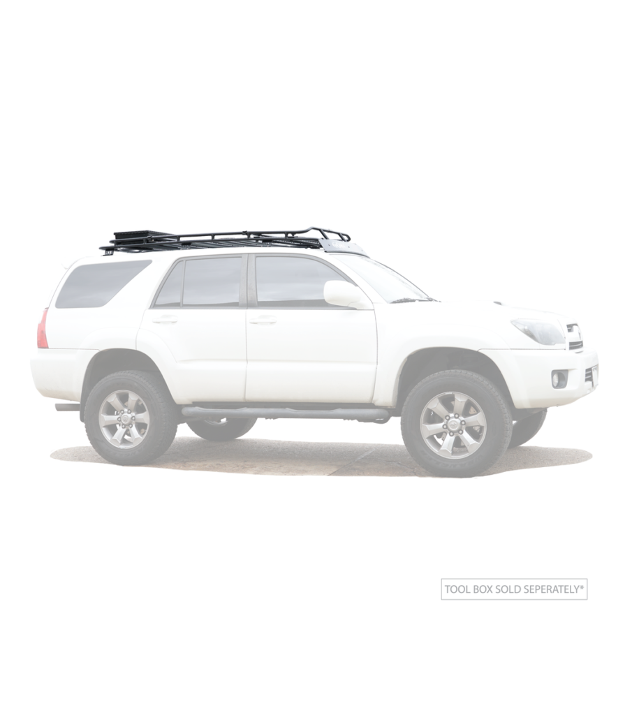 4Runner 4th Gen Stealth Rack Multi-Light Setup with Sunroof
