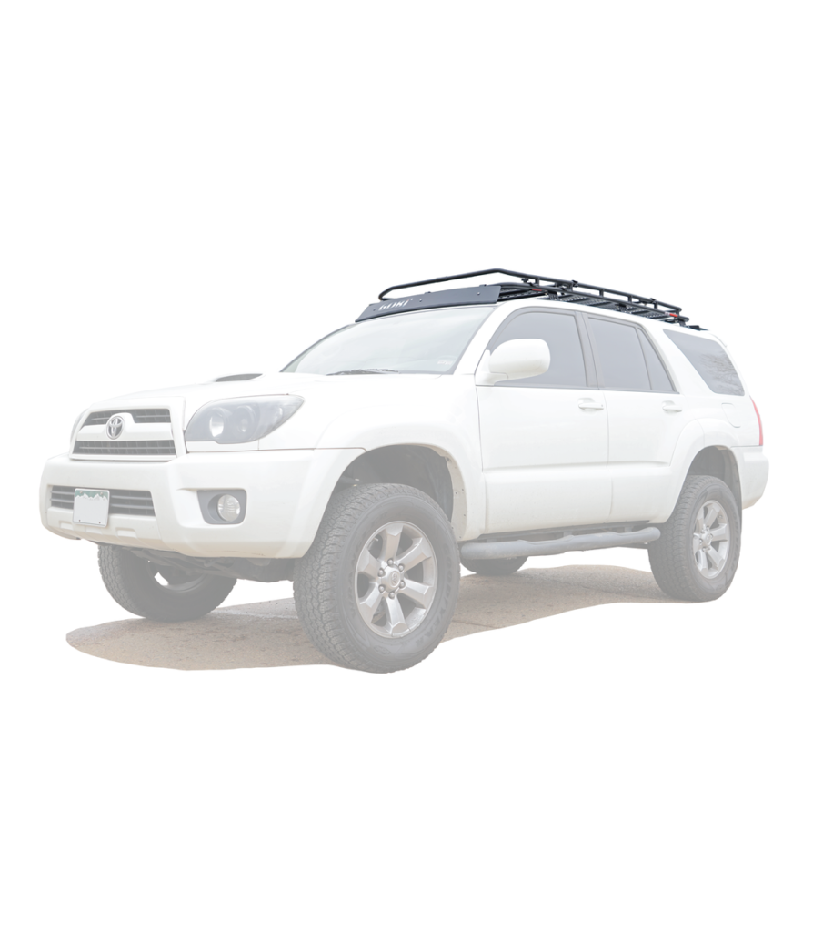 4Runner 4th Gen Stealth Rack Lightbar Setup with Sunroof