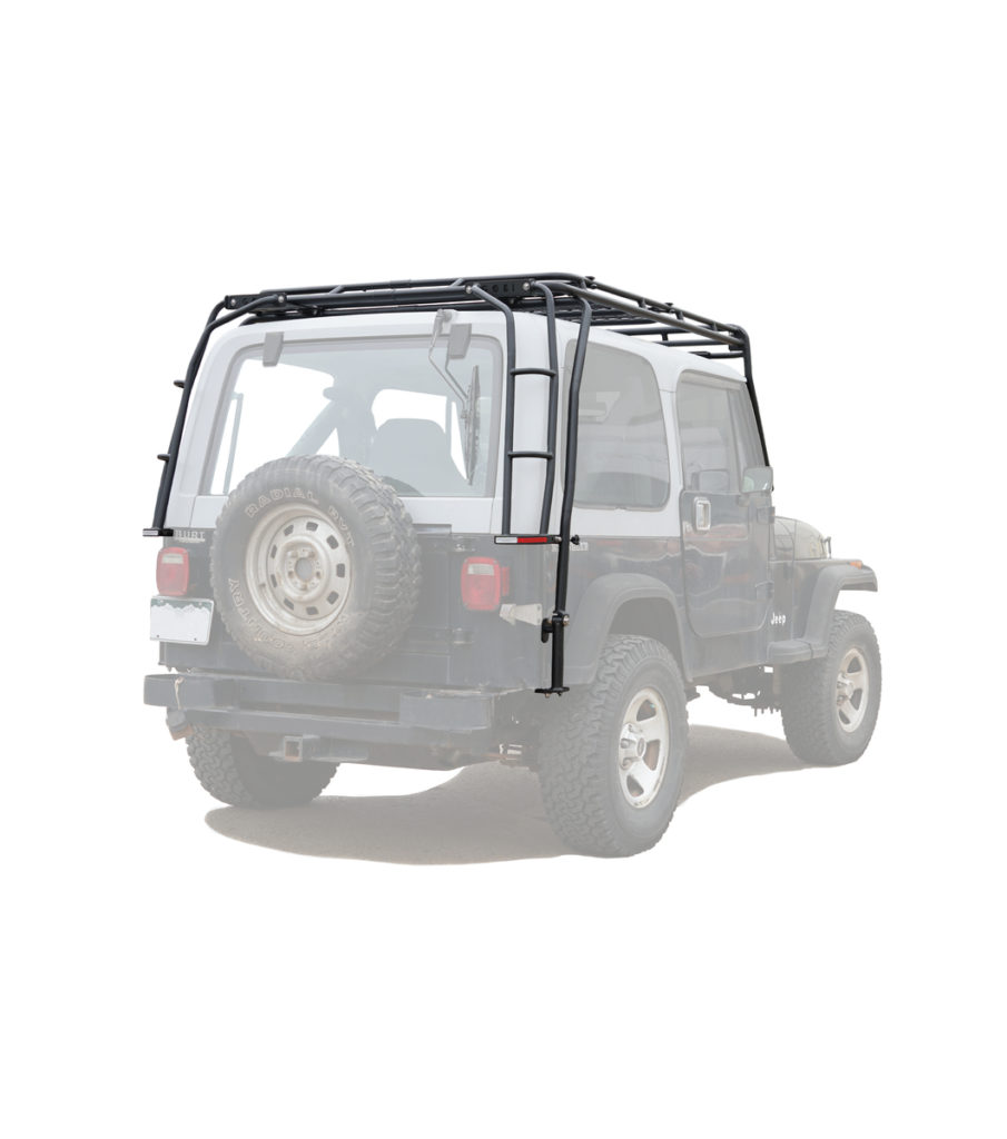 GOBI Jeep YJ Stealth Rack Multi-Light Setup With Sunroof