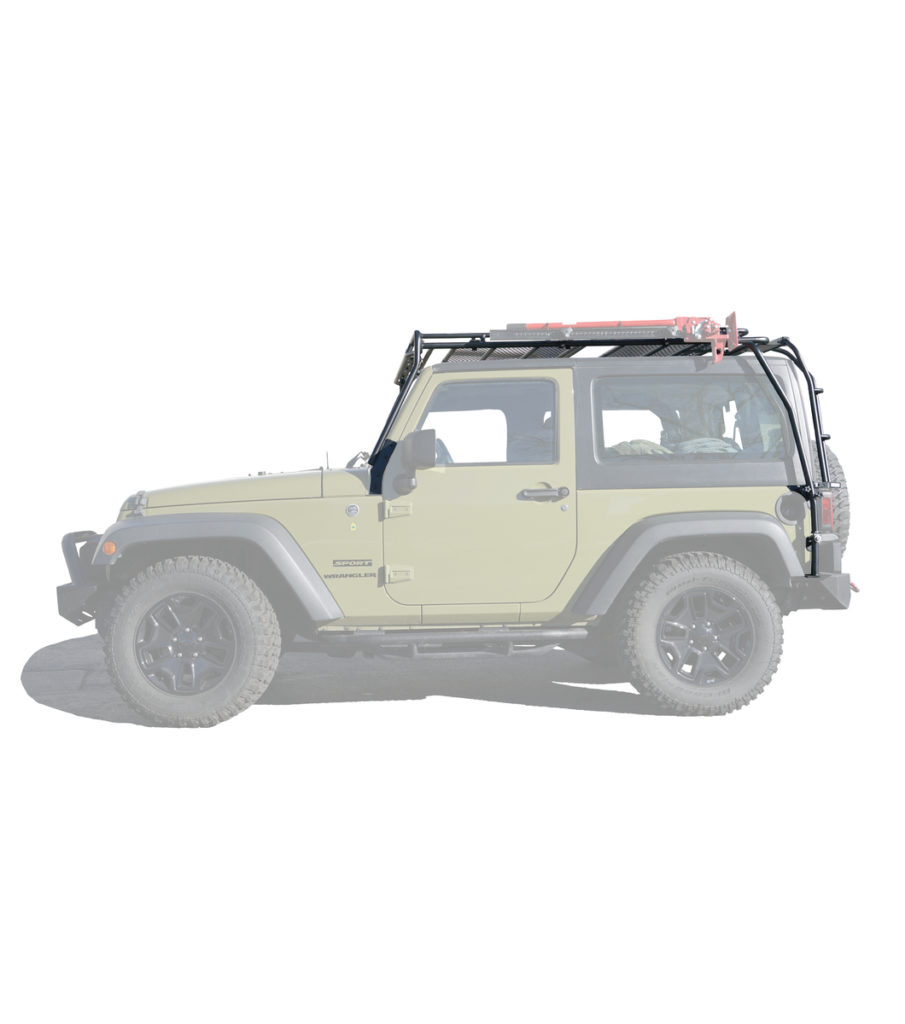 GOBI Jeep JK 2Door Stealth Rack Multi-Light & 50" LED Setup