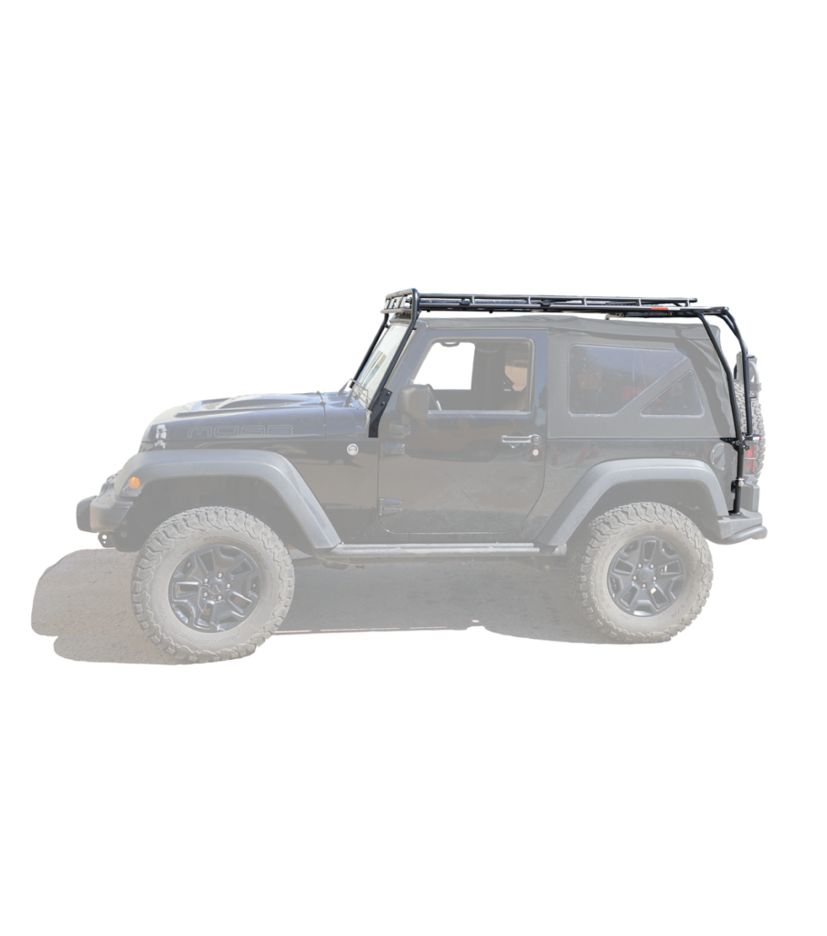 GOBI Jeep JK 2Door Stealth Rack Multi-Light & 50" LED Setup