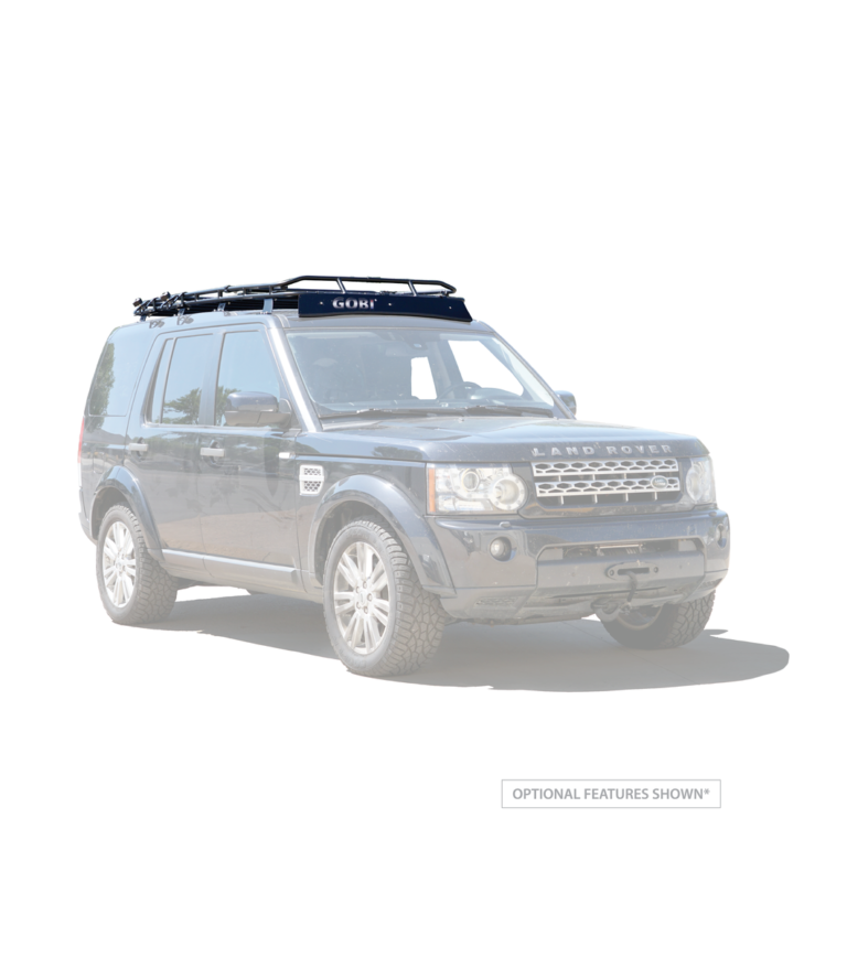 Land Rover LR4 Stealth Rack With Sunroof Multi-Light Setup | GOBI