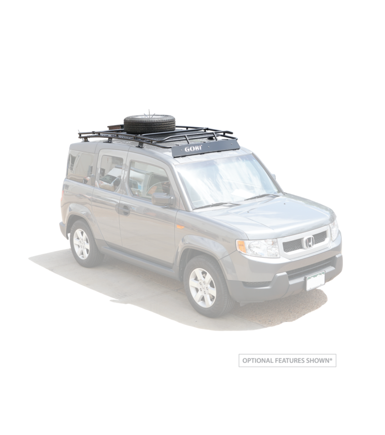 GOBI Honda Element Stealth Rack No Sunroof Multi-Light Setup