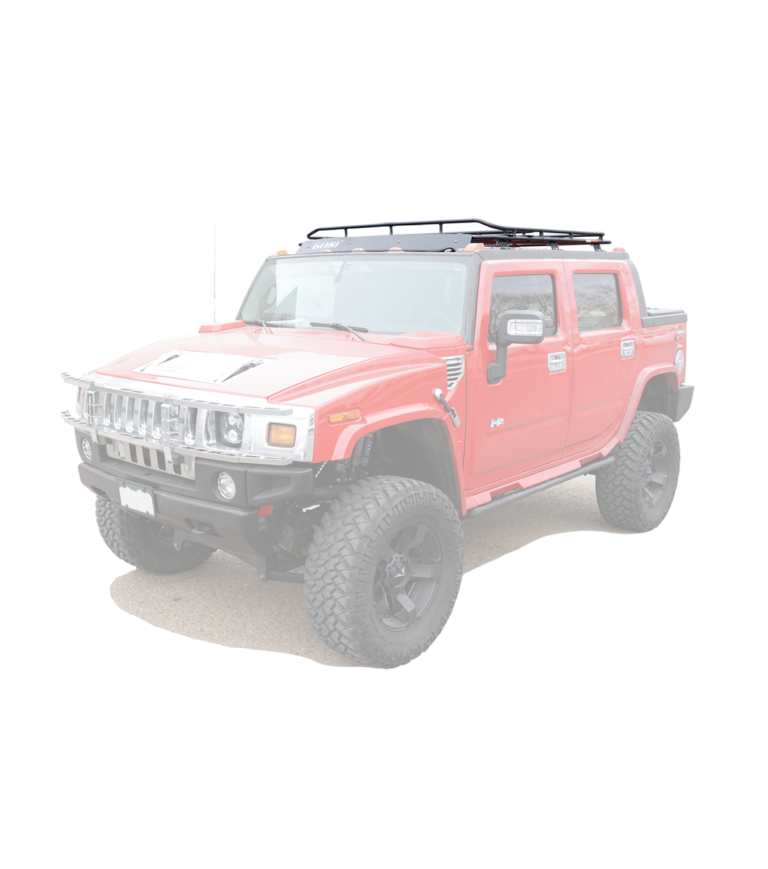 GOBI Hummer SUT Stealth Rack With Sunroof Multi-Light Setup
