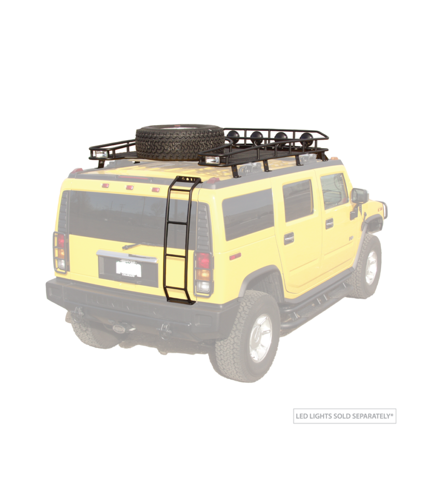 GOBI Hummer H2 Ranger Tire Carrier Rack With Sunroof