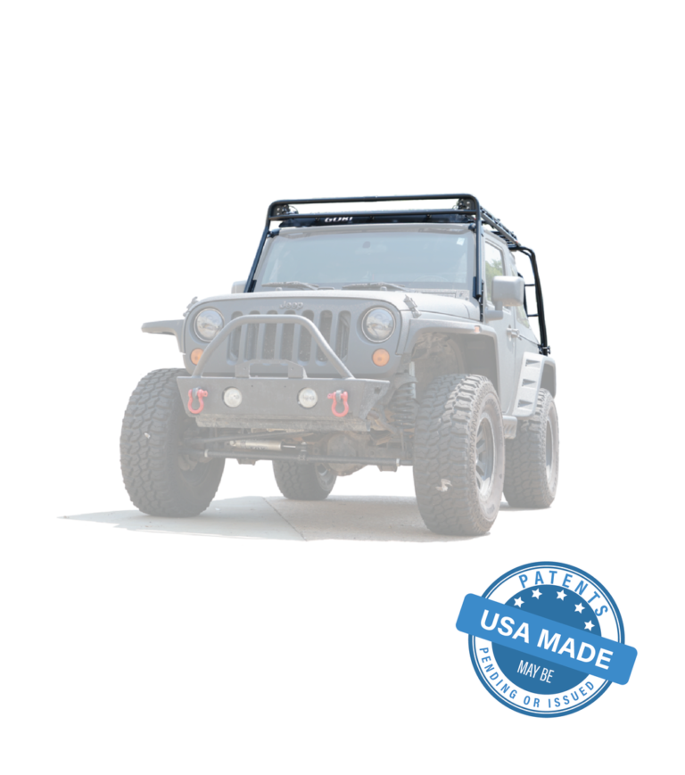 GOBI Jeep JK 2Door Stealth Rack 40" LED Light Setup