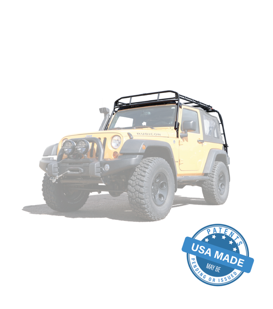 GOBI Jeep JK 2Door Ranger Rack Multi-Light Setup