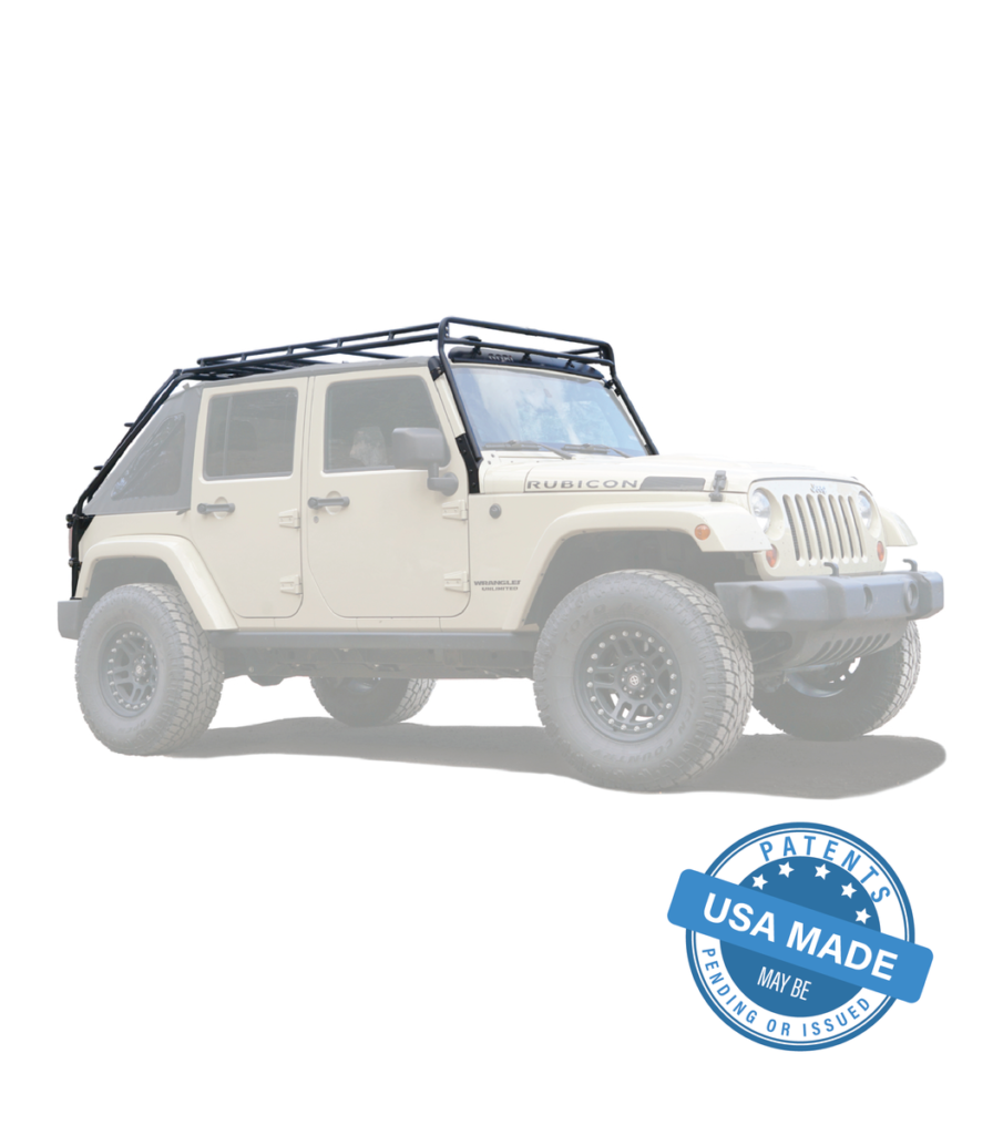 GOBI Jeep JKU45 4Door Stealth Rack 40" LED Setup