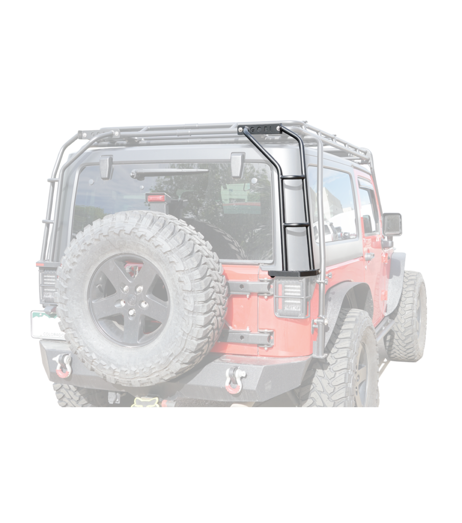 GOBI Jeep Wrangler JK Rear Ladder - Passenger Ladder