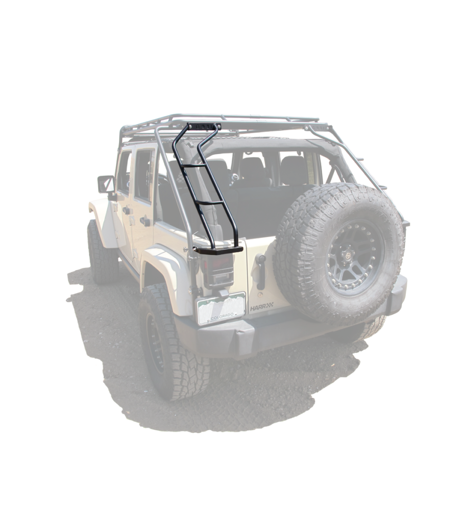 GOBI Jeep Wrangler JK45 Slantback Ladder - Driver Side