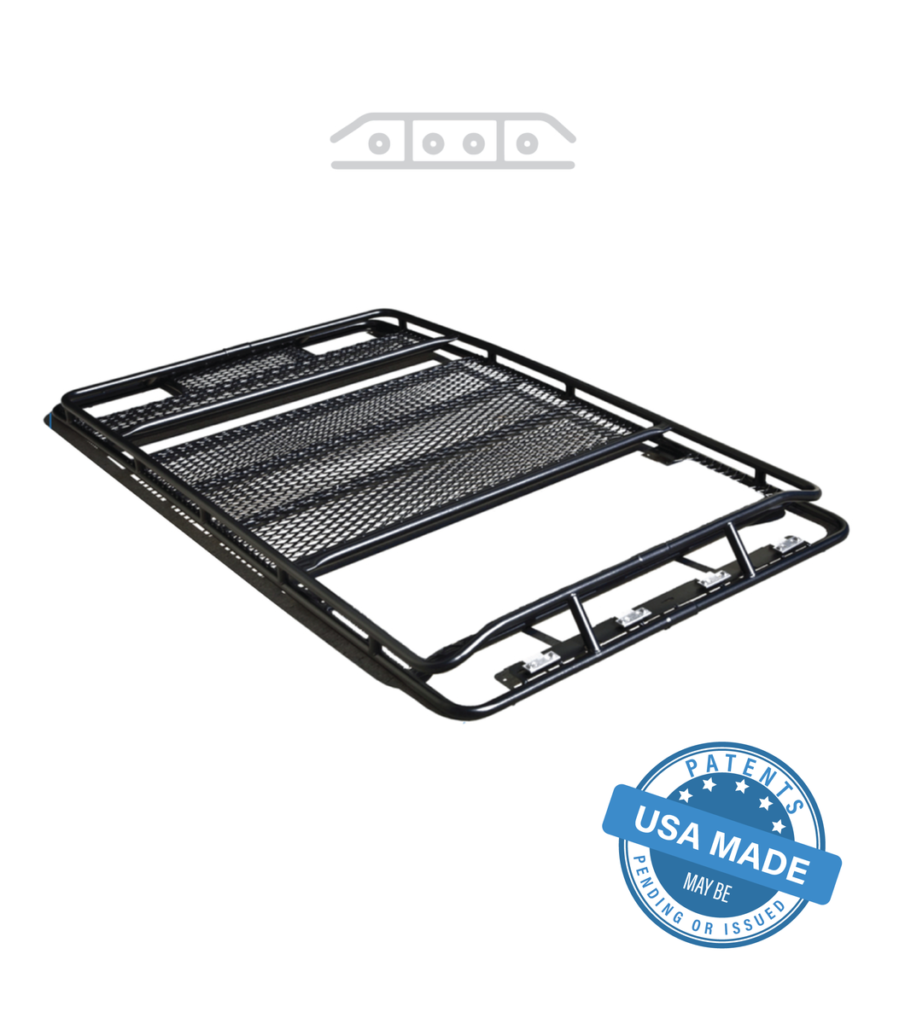 GOBI Jeep Cherokee XJ Stealth Rack Multi-Light Setup With Sunroof