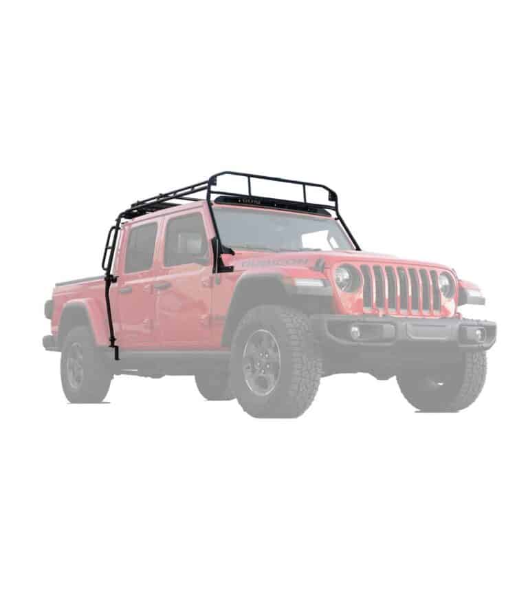 GOBI Jeep Gladiator Stealth Rack Multi-Light Setup With Sunroof