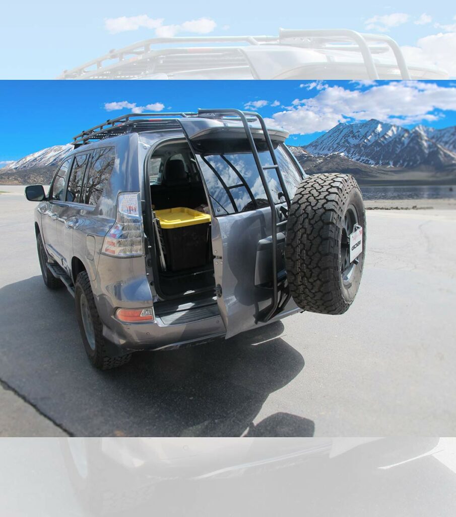 Lexus GX460 Rear Ladder