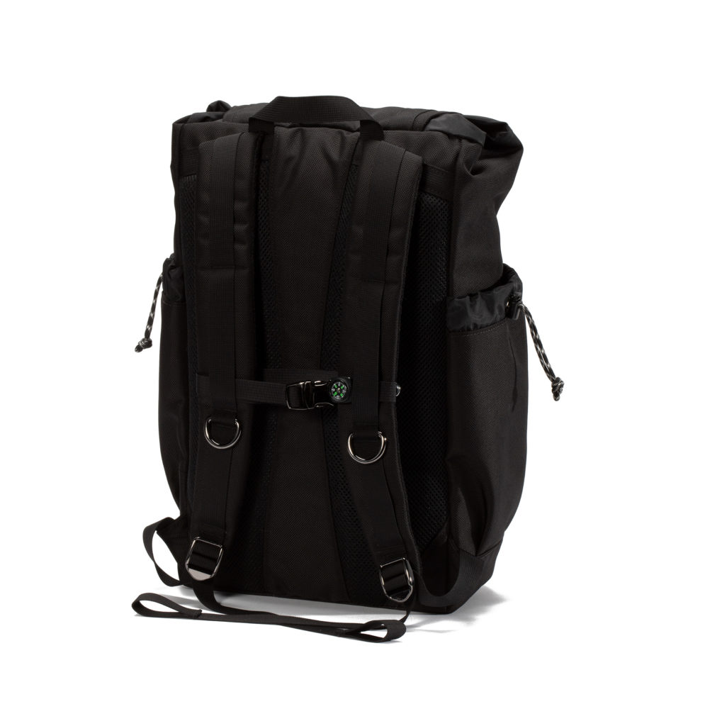 Getaway Backpack Jet Black with Black Webbing - GOBI Racks