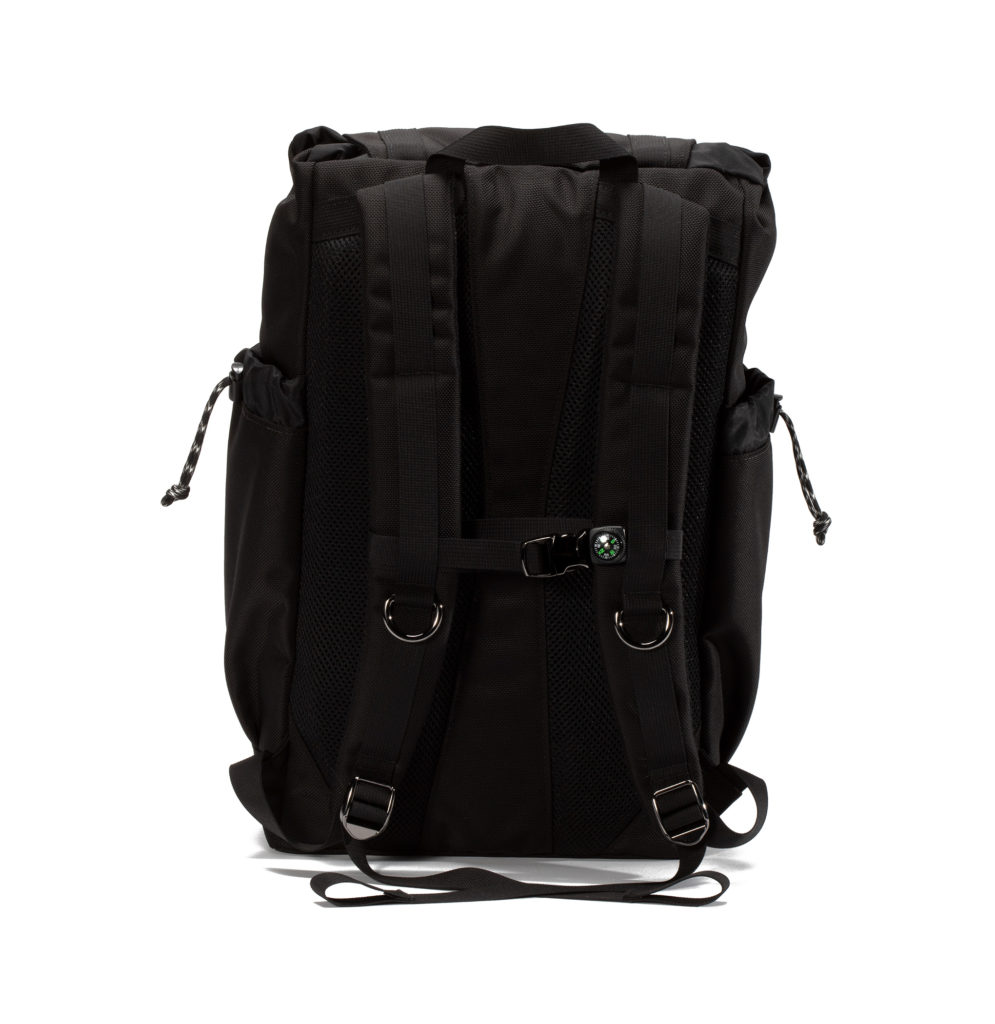 Getaway Backpack Jet Black with Black Webbing - GOBI Racks
