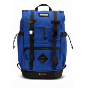 Getaway Backpack Gun Metal Blue with Tan Webbing - GOBI Racks