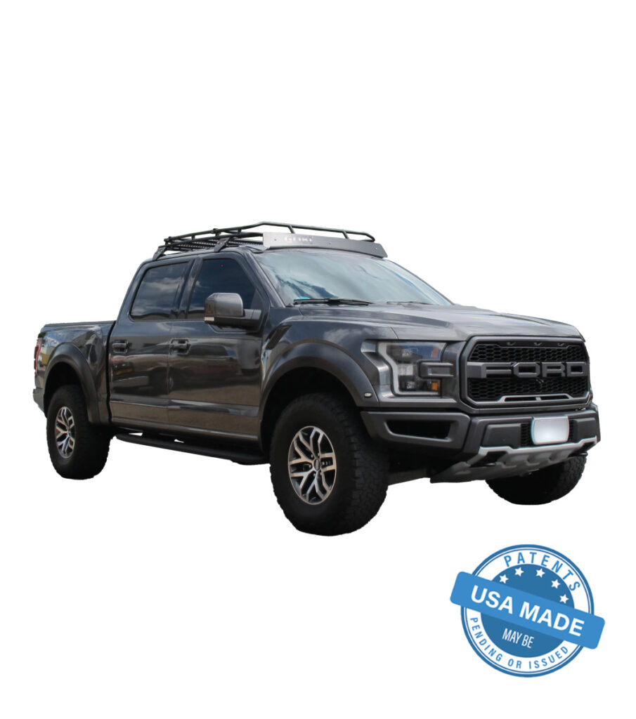 Ford F150 Stealth Rack Multi-Light Setup No Sunroof | GOBI Racks