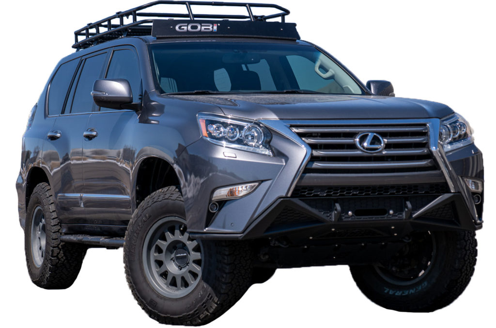 GOBI USA - Lexus GX460 Ranger Rack Multi-Light Setup With Sunroof