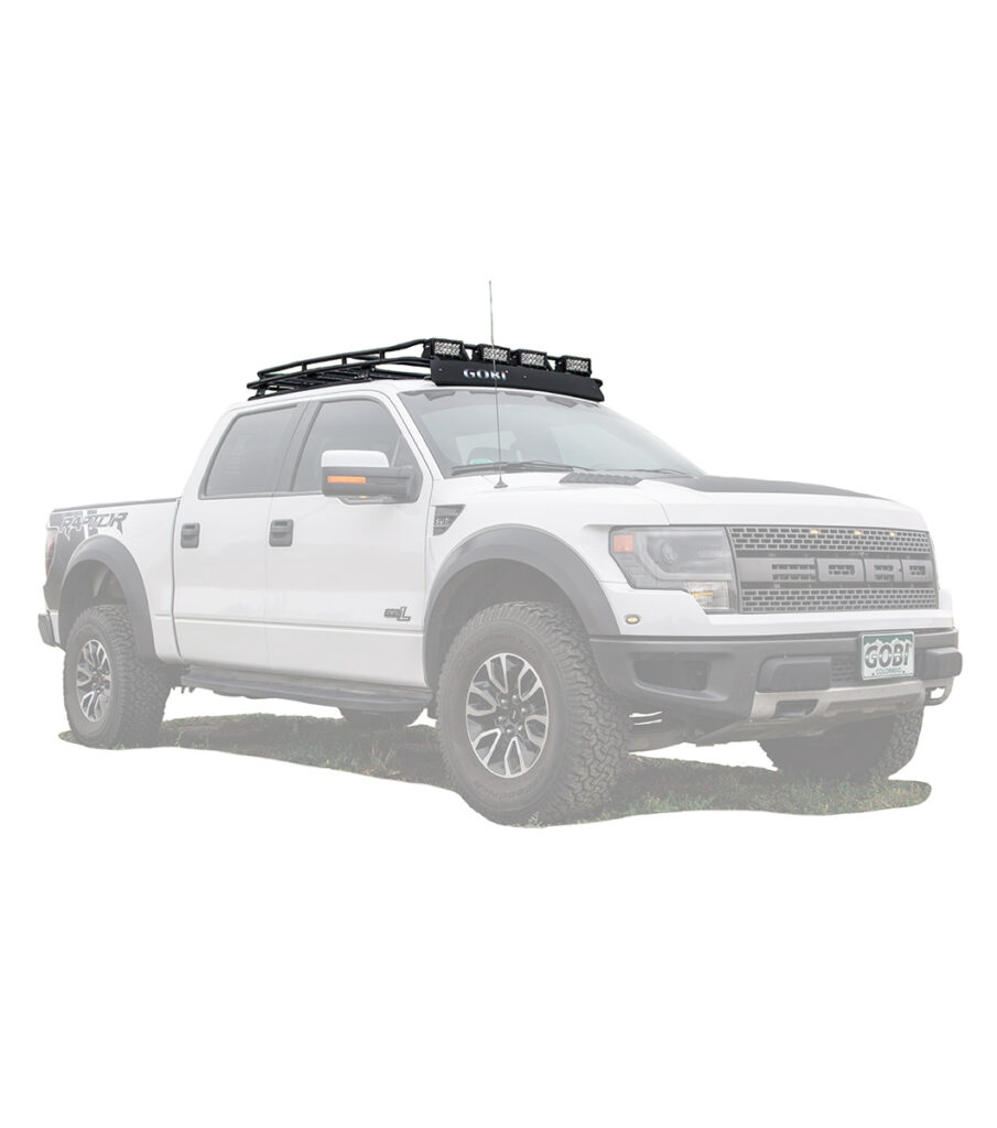 GOBI Ford F150 Stealth Rack Multi-Light Setup With Sunroof