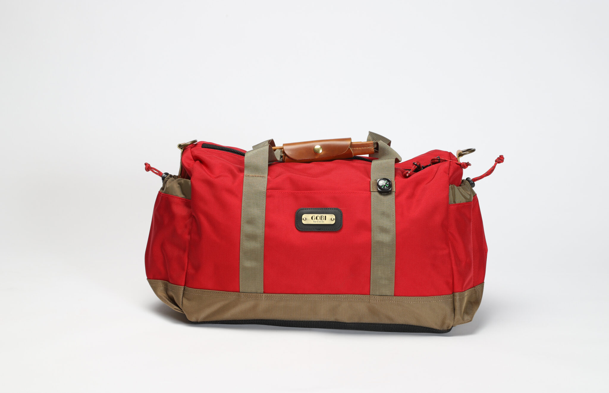 Getaway Backpack Olive Drab Green with Tan Webbing - GOBI Racks