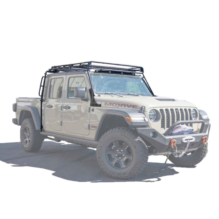 GOBI Jeep Gladiator Stealth Rack Lightbar Setup