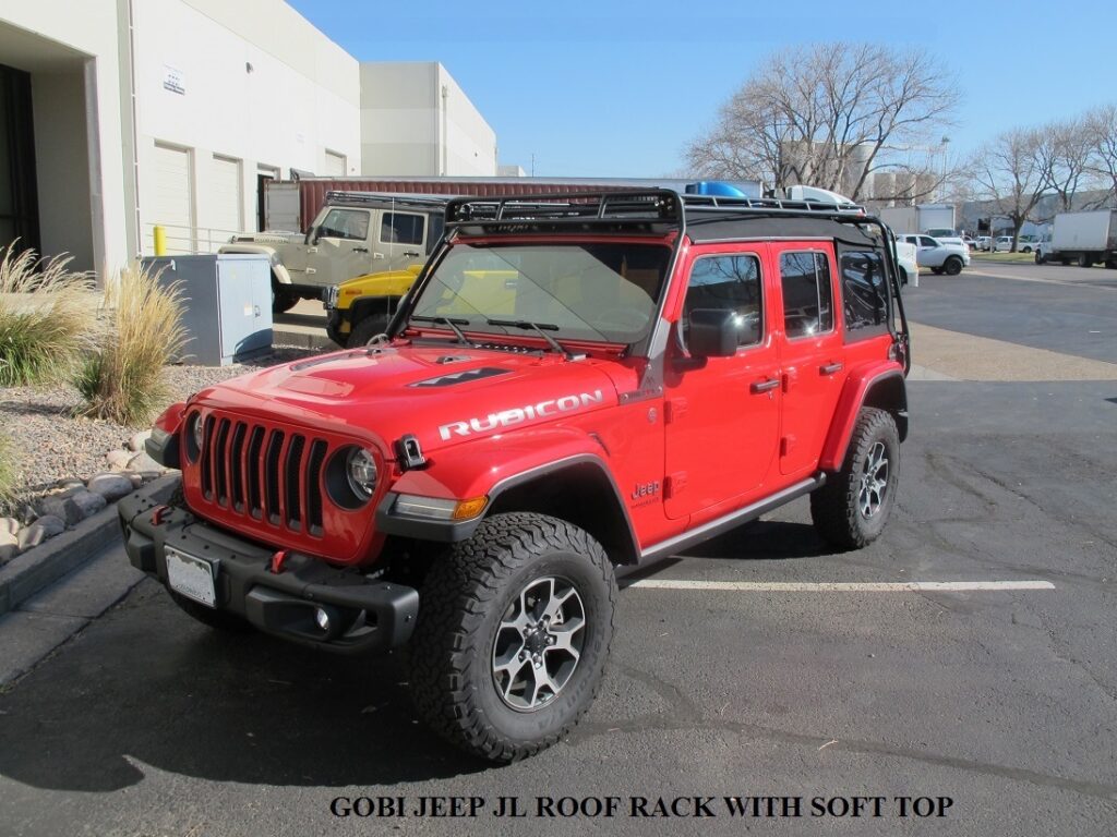 GOBI Jeep JL 4Door Sky One-Touch Stealth Rack Multi/50" LED