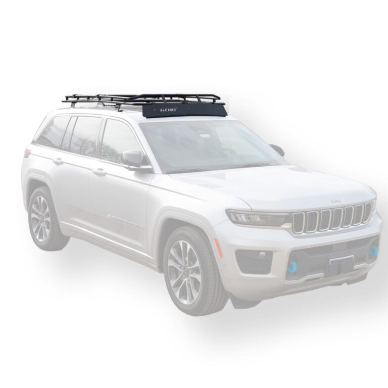 Jeep Grand Cherokee 2-Row Roof Rack Multi Light with Sunroof - Stealth ...