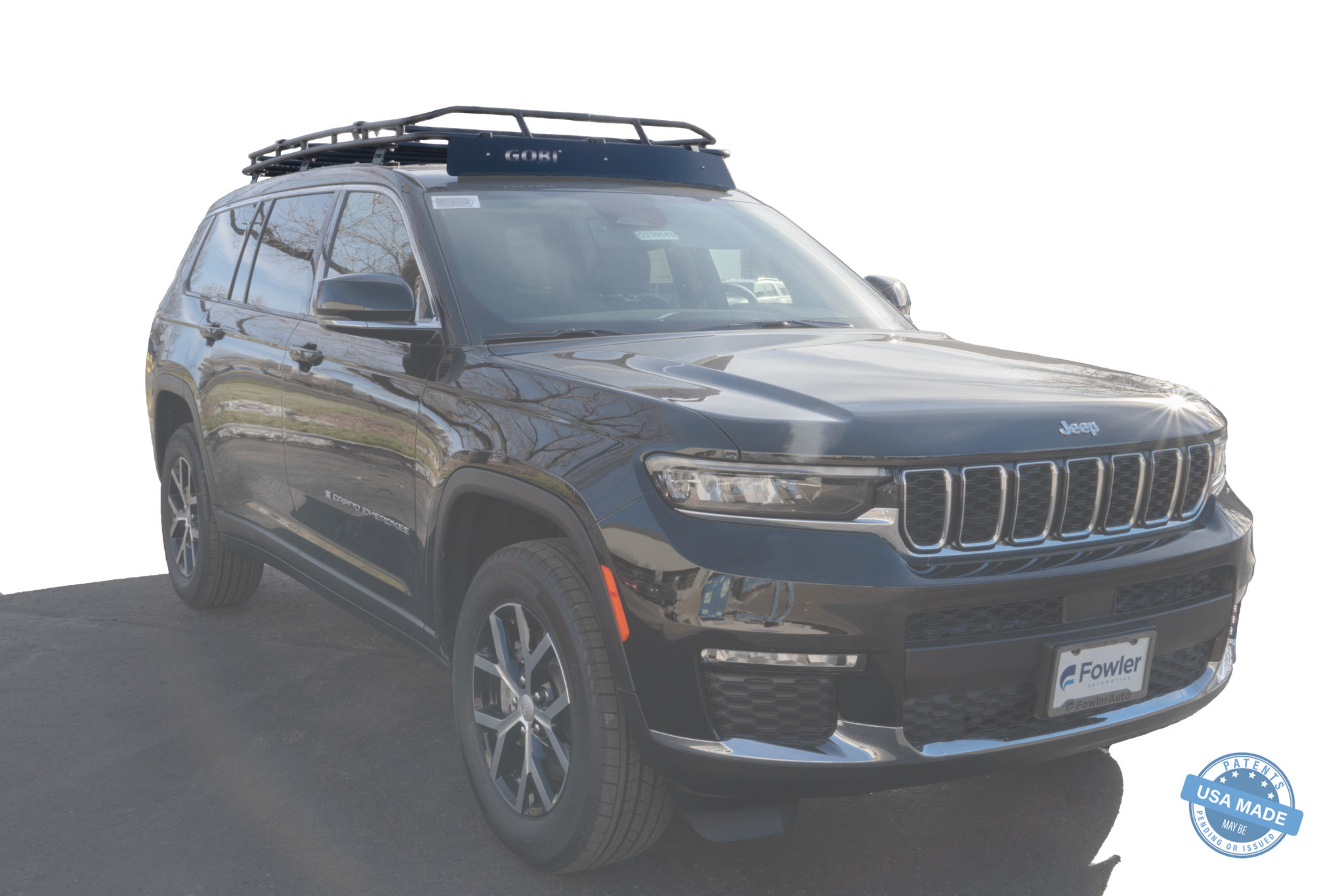 JEEP GRAND CHEROKEE L Low-Profile 3-Row Roof RackMulti Light No Sunroof ...