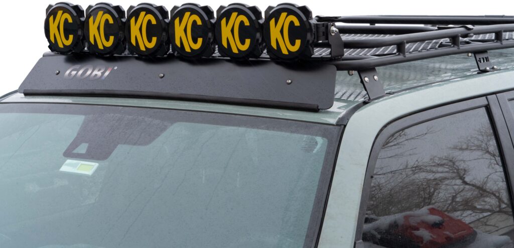 KC GRAVITY PRO 6 POD (Ranger/Stealth) Light Brackets - GOBI Racks