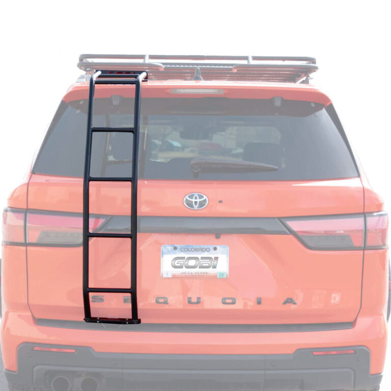 GOBI Toyota FJ Cruiser Rear Ladder - With Spare Tire - Driver Side
