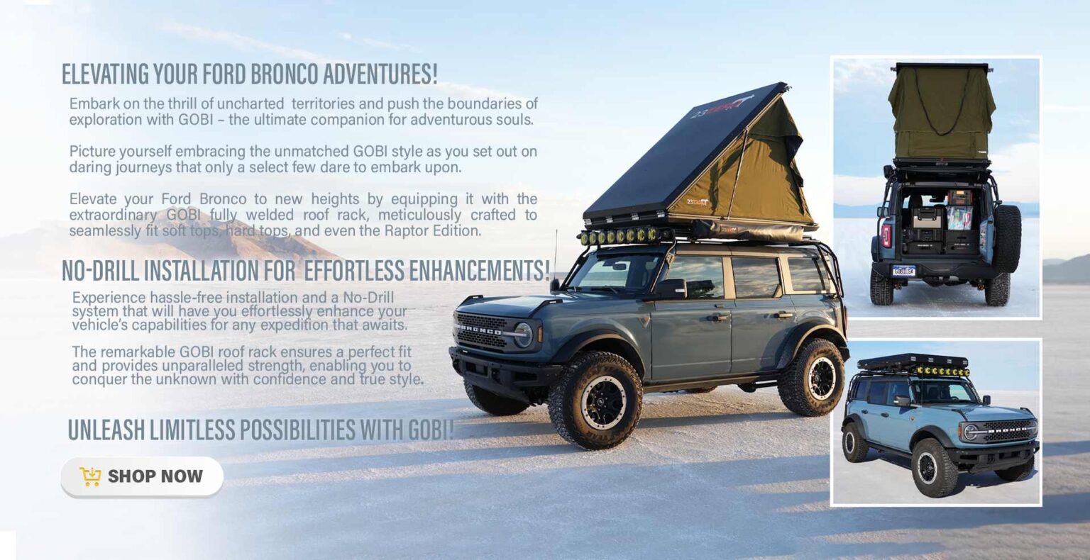 GOBI Roof Racks | Overland & Off Road Roof Racks | GOBI Racks