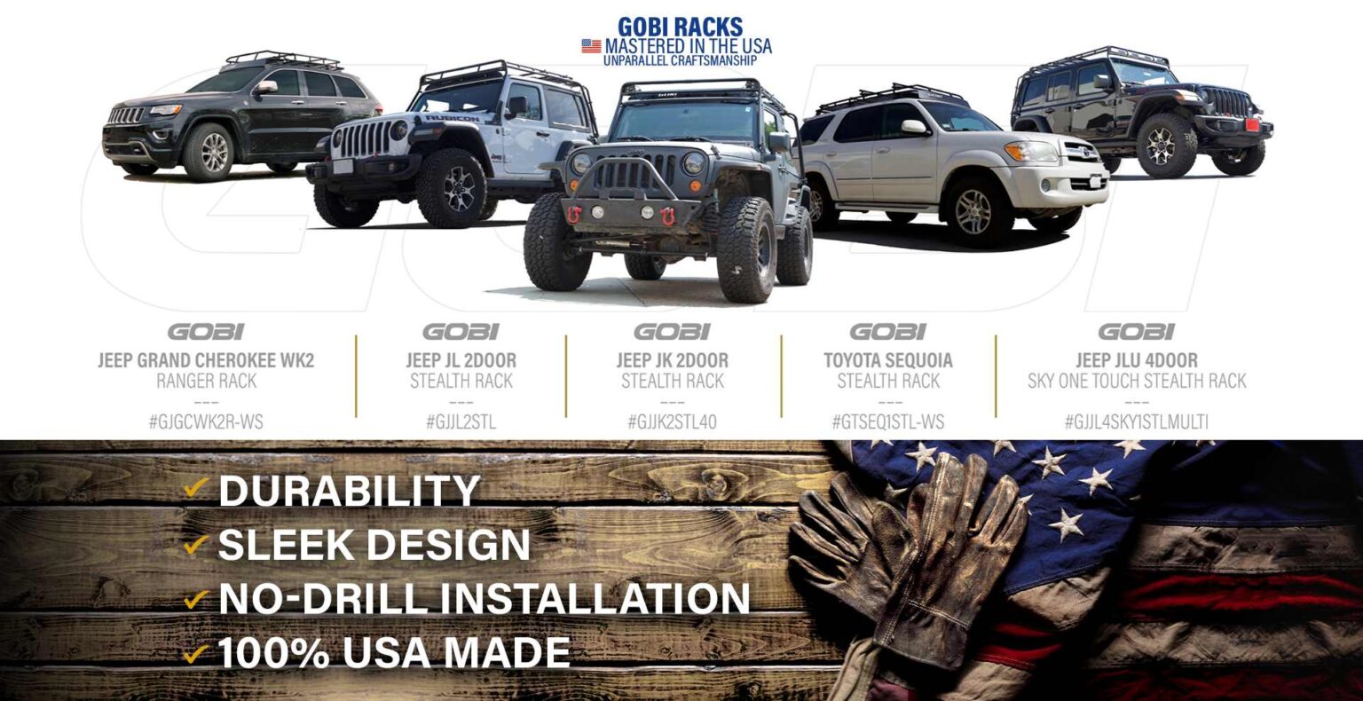 GOBI Roof Racks | Overland & Off Road Roof Racks | GOBI Racks