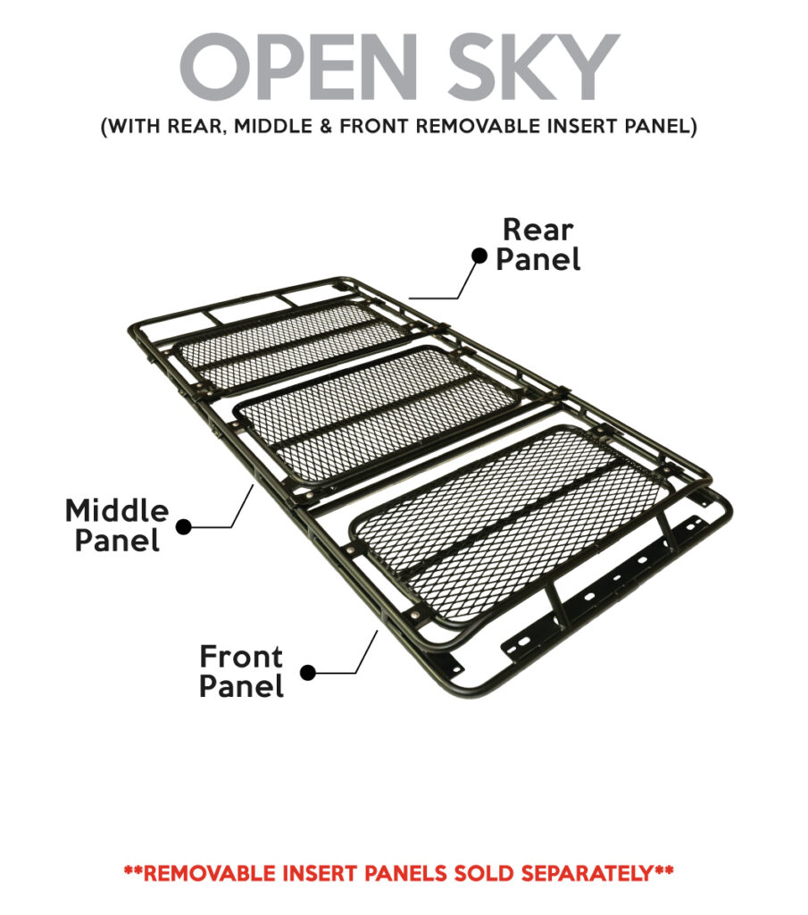 GOBI Toyota Sequoia Stealth Rack Open Sky