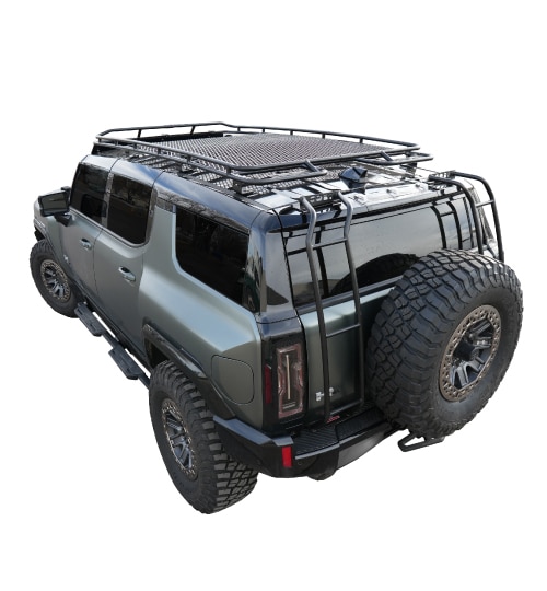 Hummer EV SUV Ladders Archives - GOBI Racks